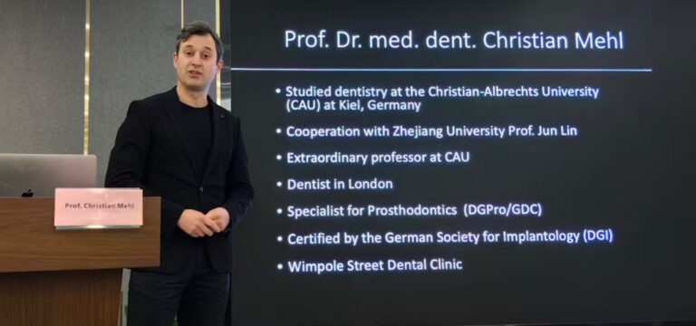 Prof Mehl Lectures in China – Wimpole Street Dental Clinic